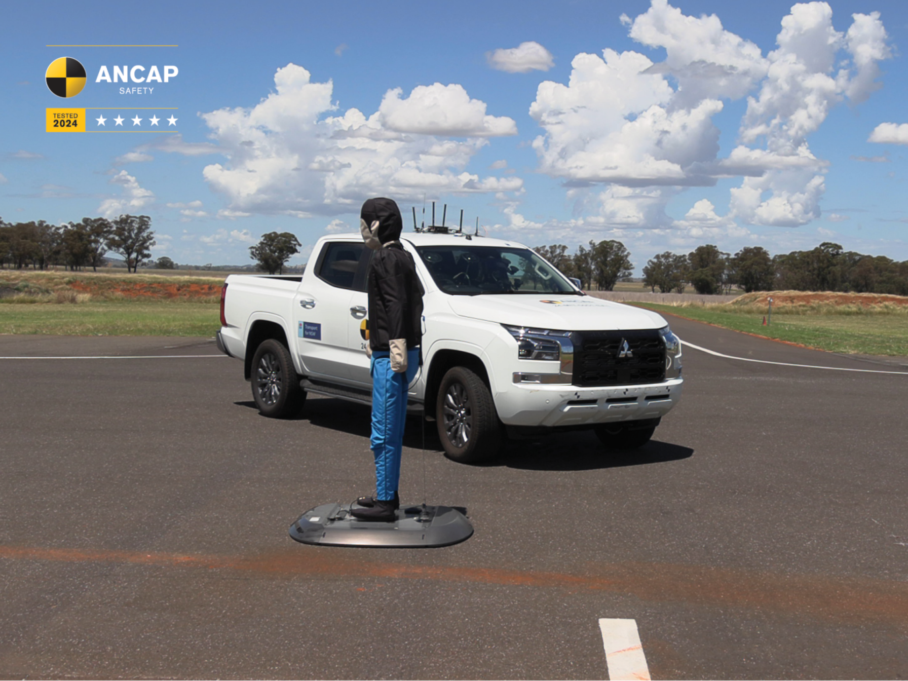 All-New Mitsubishi Triton achieves maximum five-star ANCAP safety rating